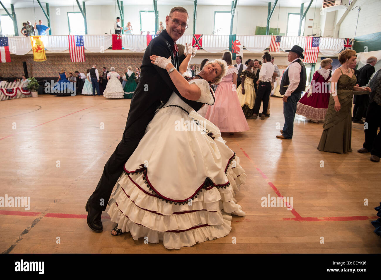 Tourists and Montanans gather for the 1864 Grand Victorian Ball for ...