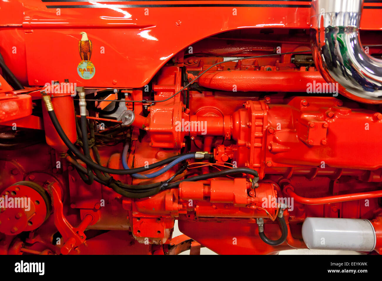 Vintage case tractor hi-res stock photography and images - Alamy