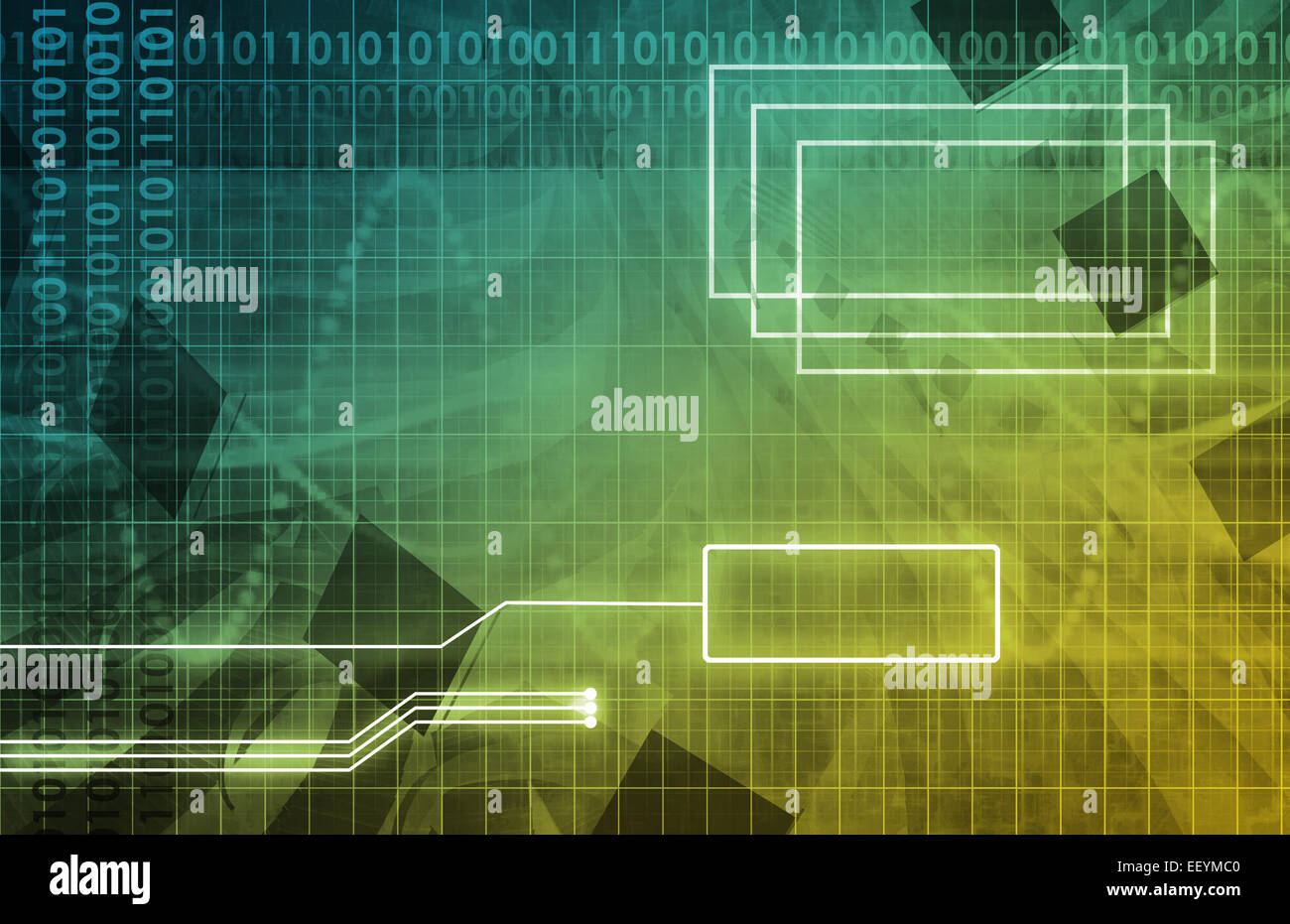 Smartphone Technology as a Presentation Background Art Stock Photo - Alamy