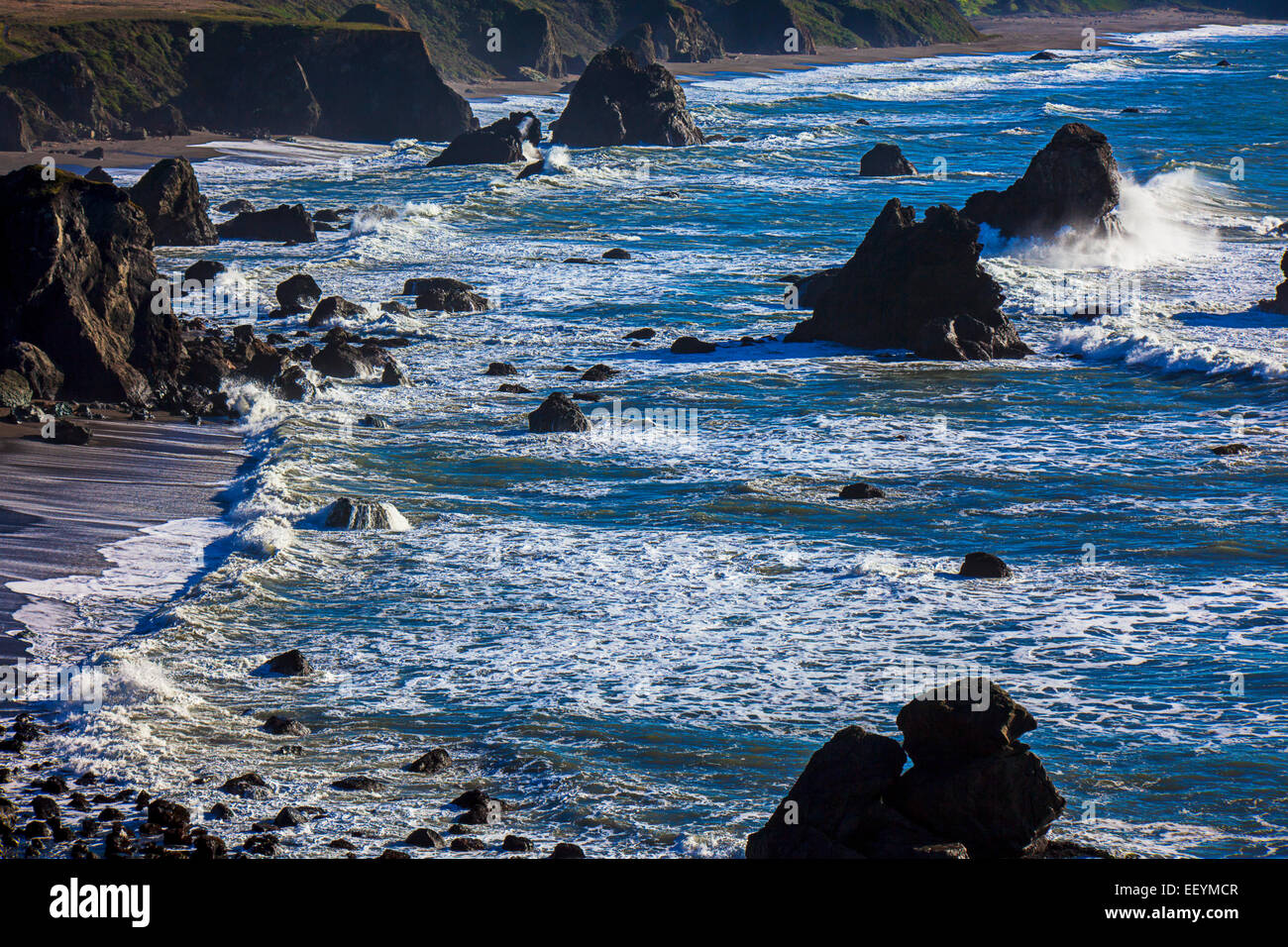 Beautiful California Coast Stock Photo - Alamy