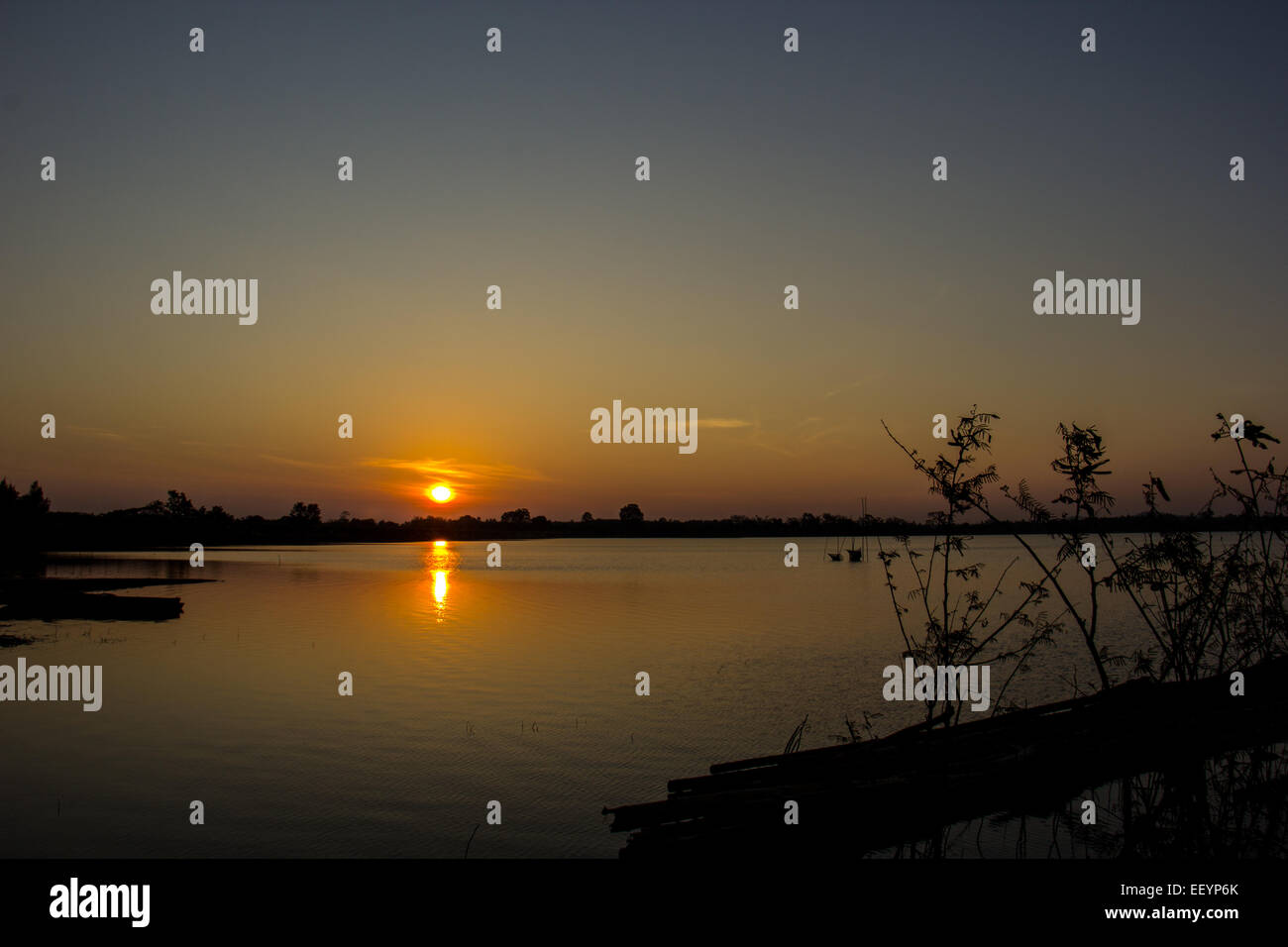 The Sunrise River, orange, river, water, shadows, dark, dark Stock ...