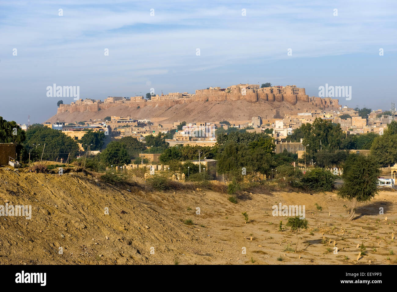 India, Rajasthan, Jaisalmer, landscape Stock Photo - Alamy