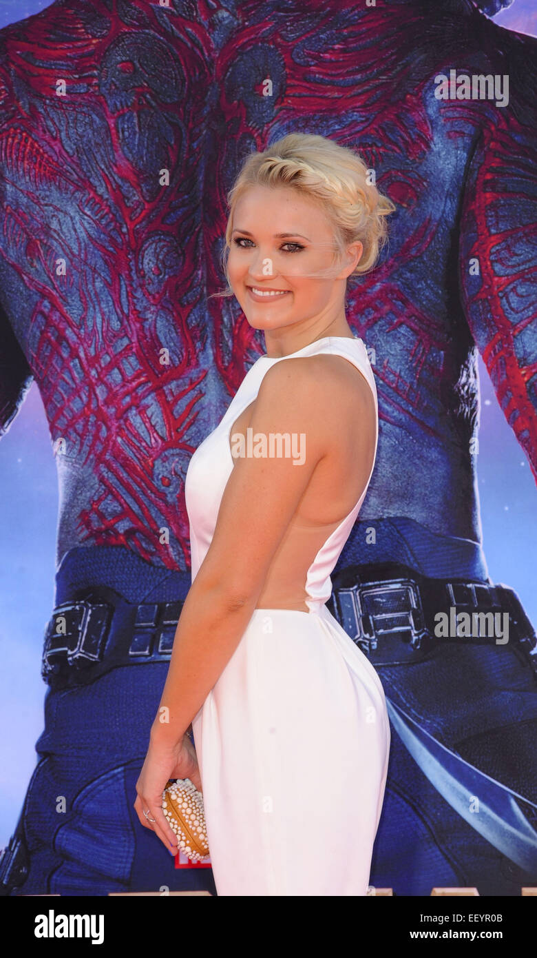 Film Premiere of Guardians of the Galaxy Featuring: Emily Osment Where ...