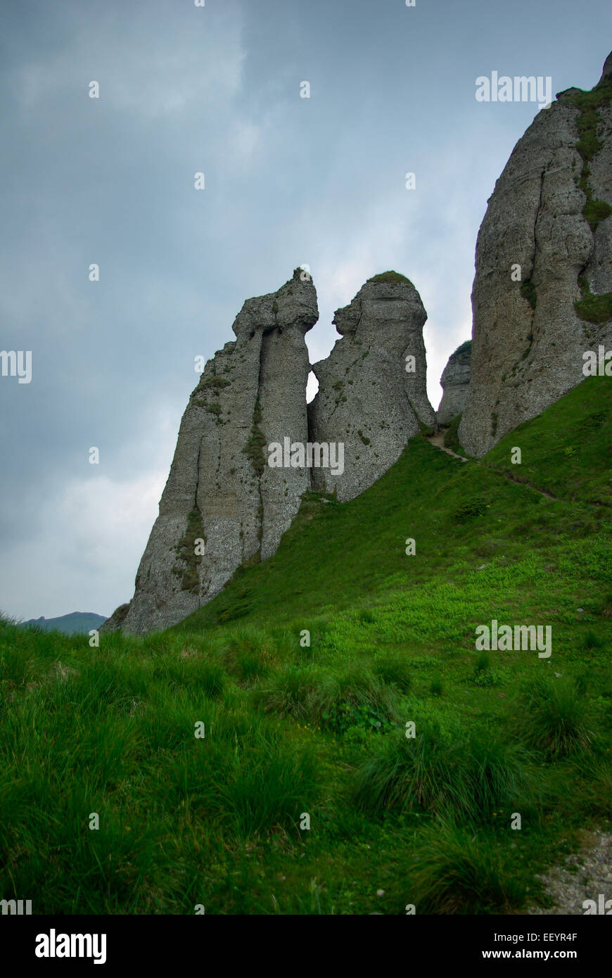 Alpine landscape in Ciucas mountains, Romania Stock Photo - Alamy