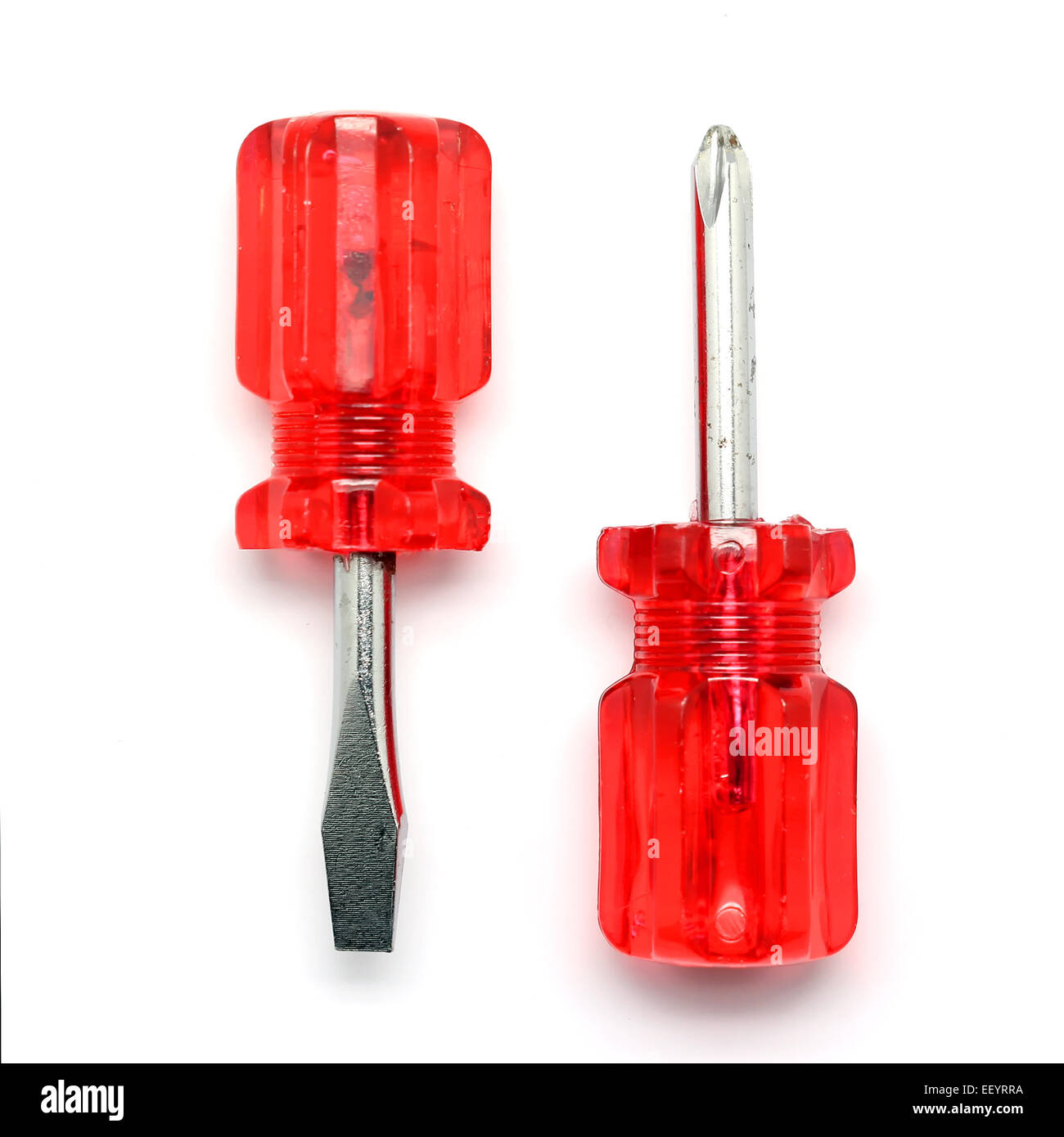 Screwdriver isolated on white background Stock Photo - Alamy