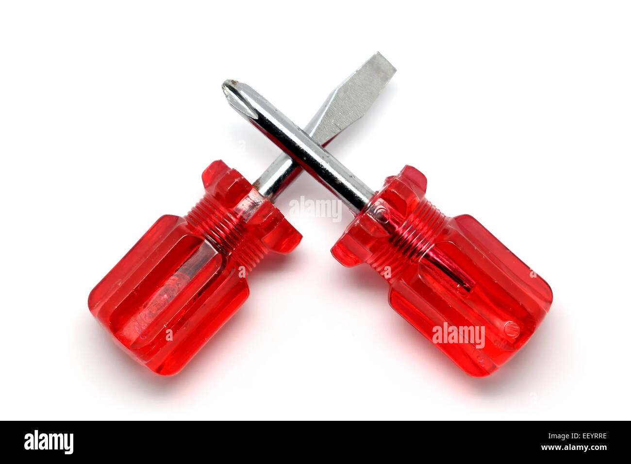 Screwdriver isolated on white background Stock Photo - Alamy