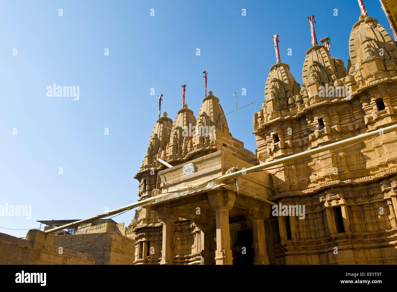 India, Rajasthan, Jaisalmer, jain temple Stock Photo - Alamy