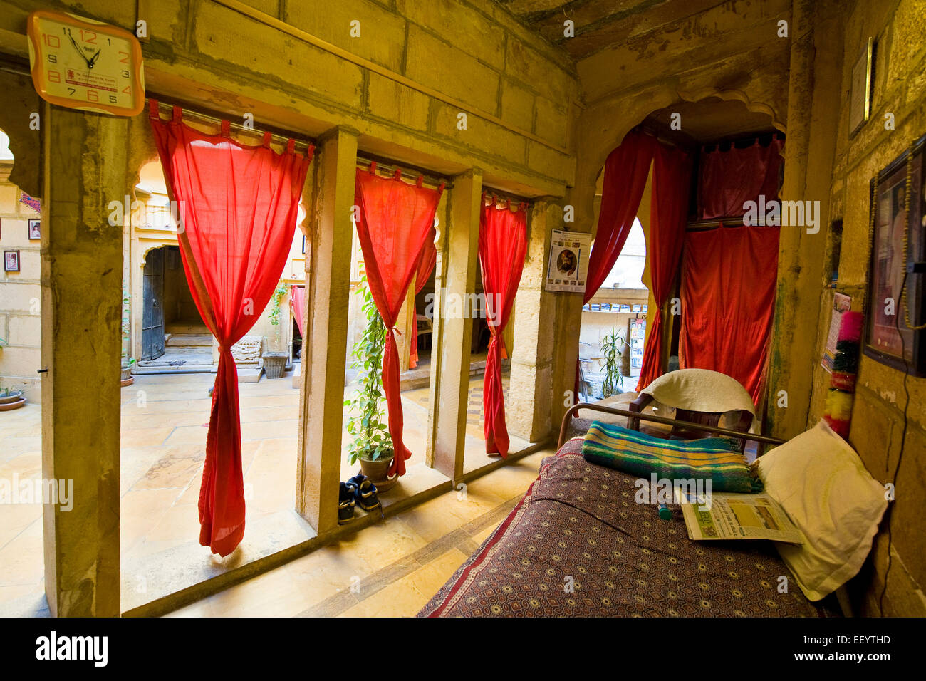 India, Rajasthan, Jaisalmer, traditional house Stock Photo - Alamy
