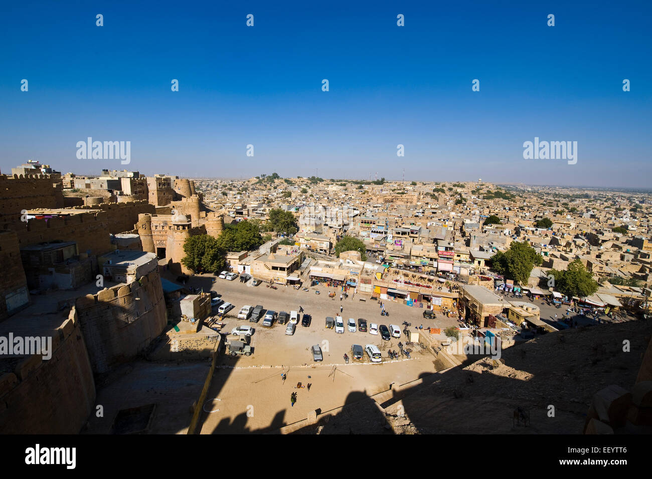 India, Rajasthan, Jaisalmer, landscape Stock Photo - Alamy