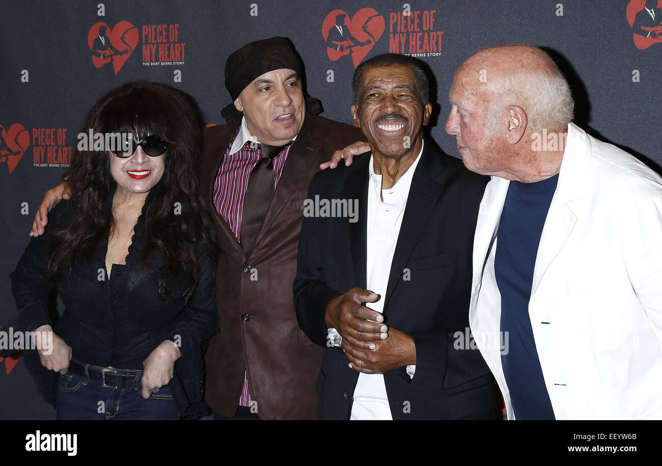 Opening night of Piece of My Heart: The Bert Berns Story at the ...