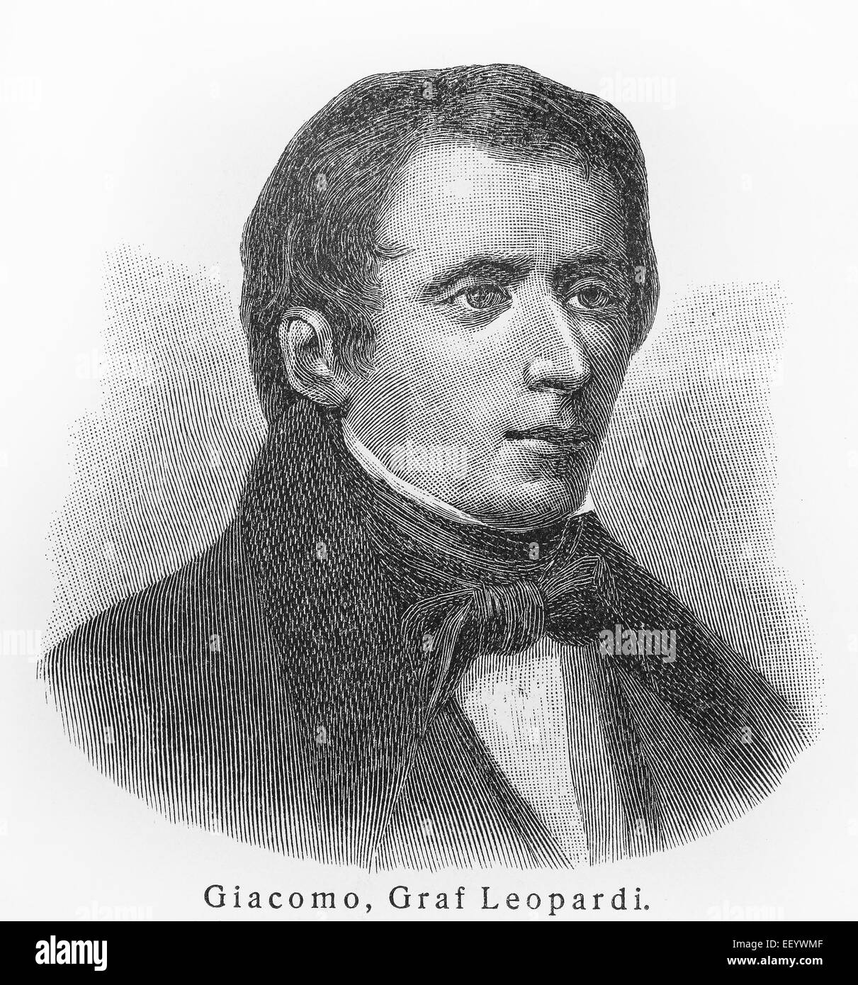 Giacomo leopardi portrait Black and White Stock Photos & Images - Alamy