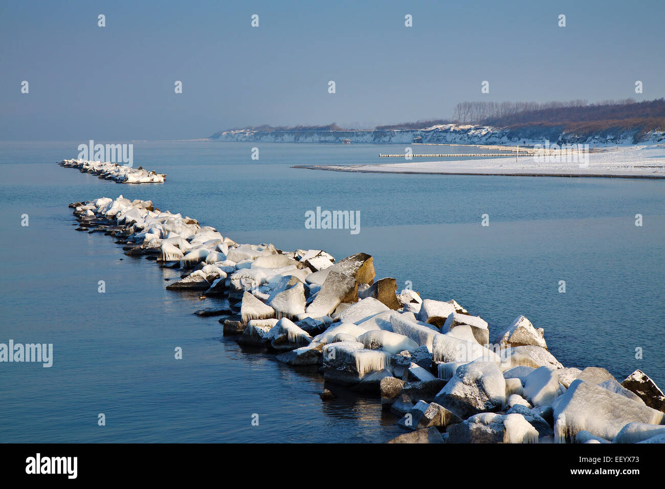 Baltic sea beach winter hi-res stock photography and images - Alamy