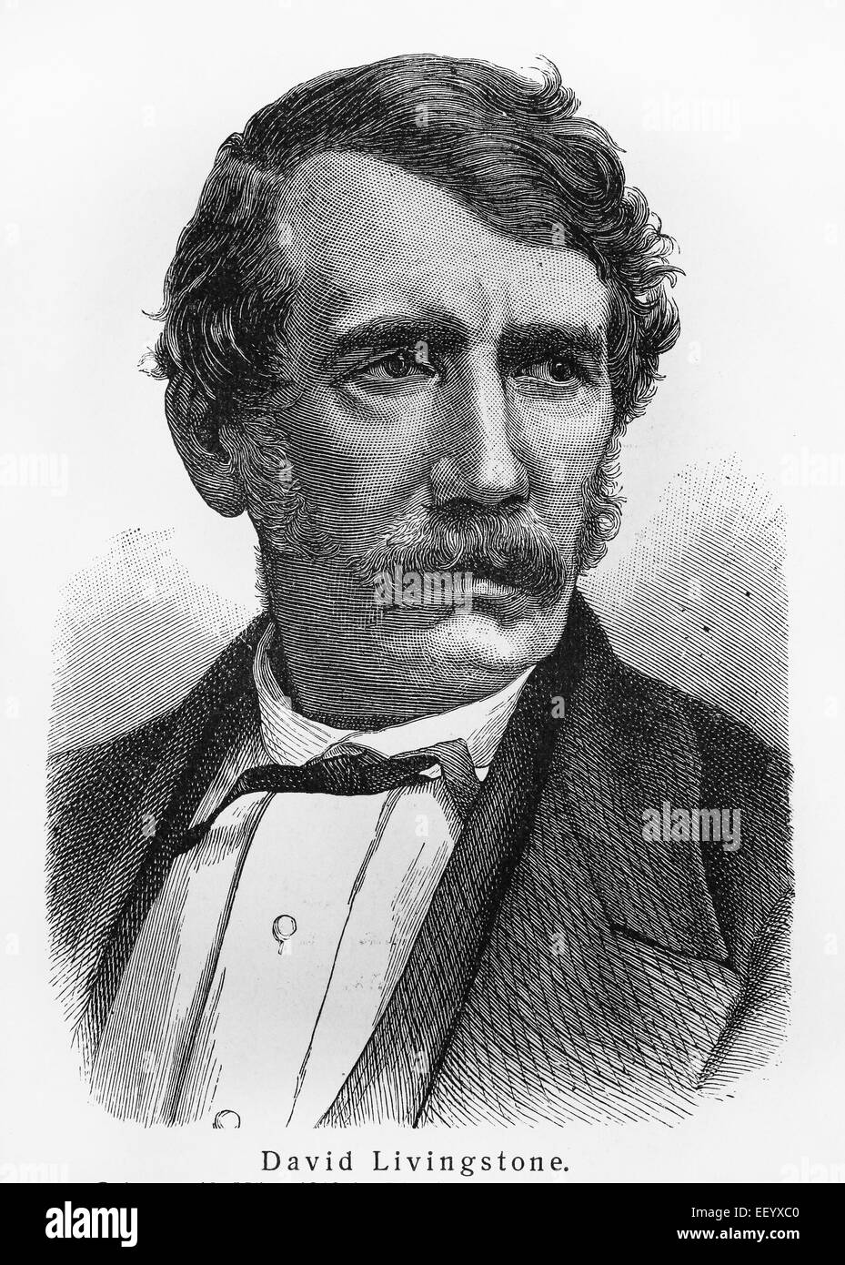 Africa david livingstone scottish missionary explorer portrait hi-res ...