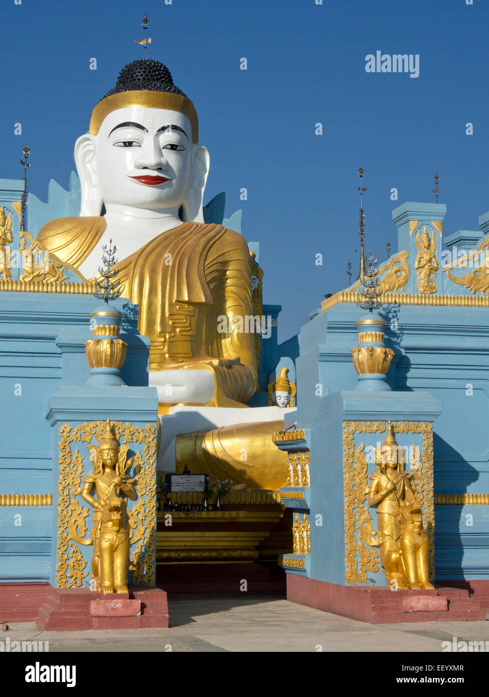 Buddhist temple in Inle lake, Shan state, Myanmar Stock Photo - Alamy