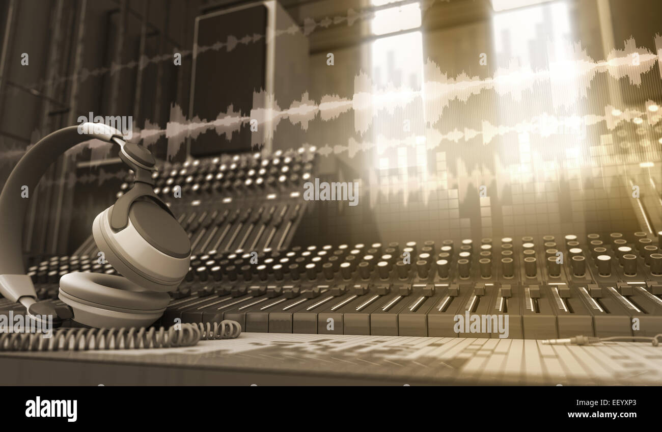 Equalizer studio hi-res stock photography and images - Alamy