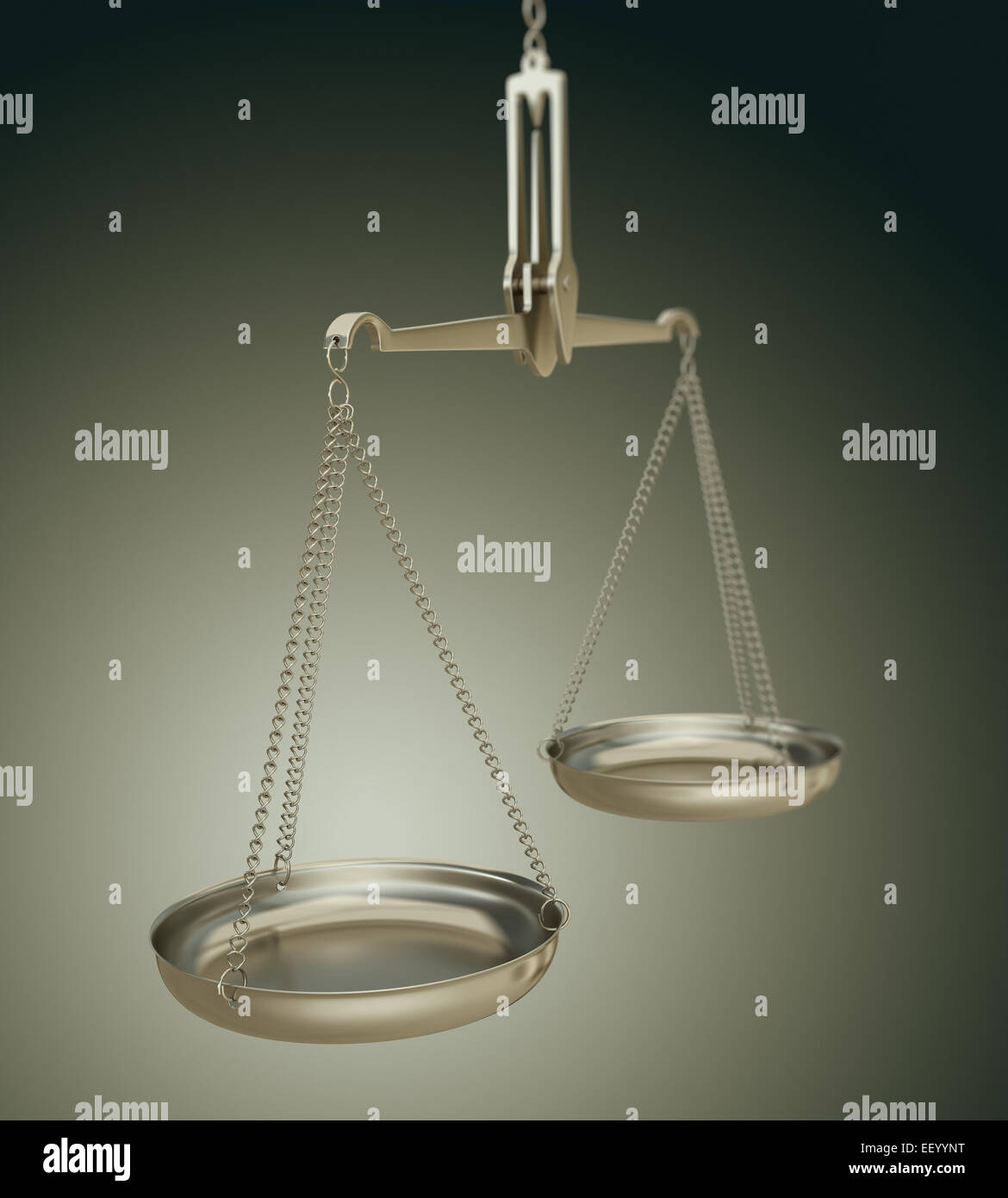 Silver weighing scale Stock Photo - Alamy