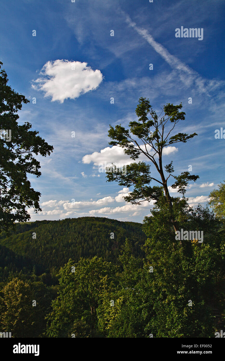 Landscape in Saxony Stock Photo - Alamy
