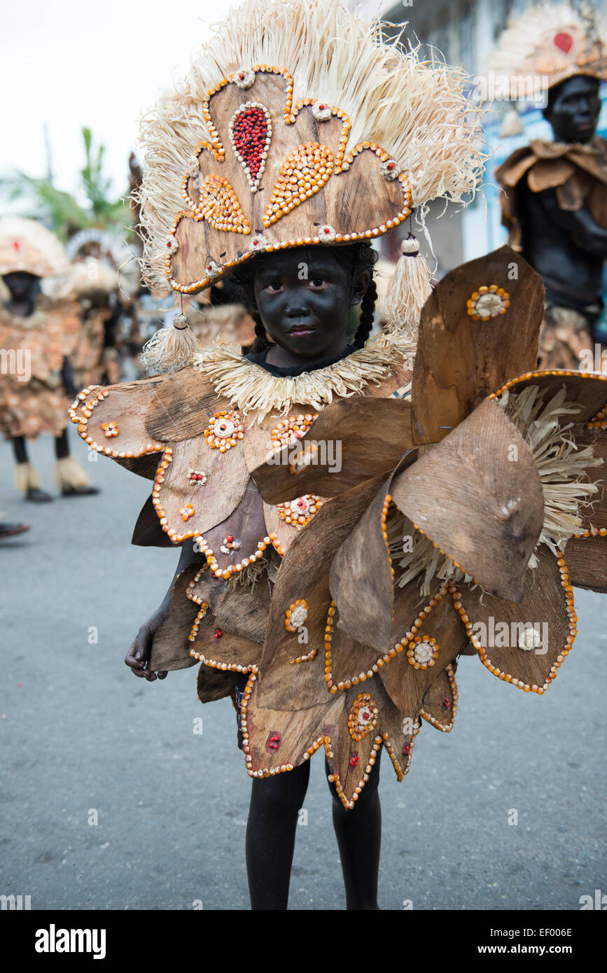 A cute girl with black smeared face, Ati Atihan Festival, Kalibo, Aklan ...