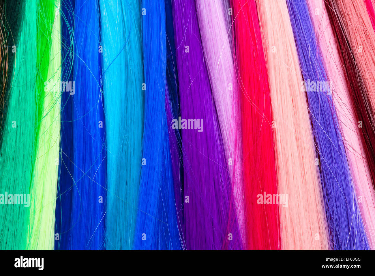 Very long hair extensions hi-res stock photography and images - Alamy
