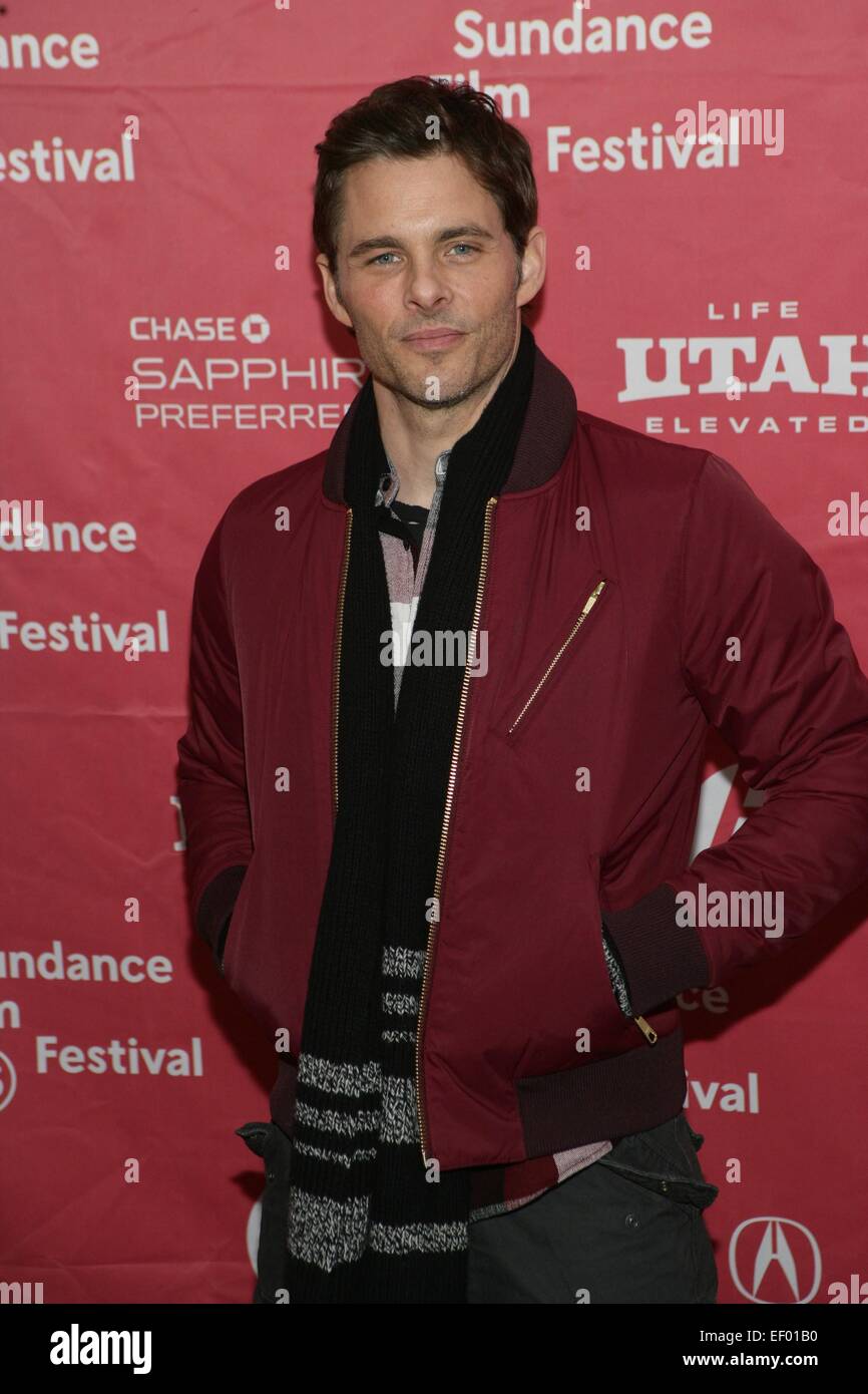Park City, UT, USA. 23rd Jan, 2015. James Marsden at arrivals for THE D ...