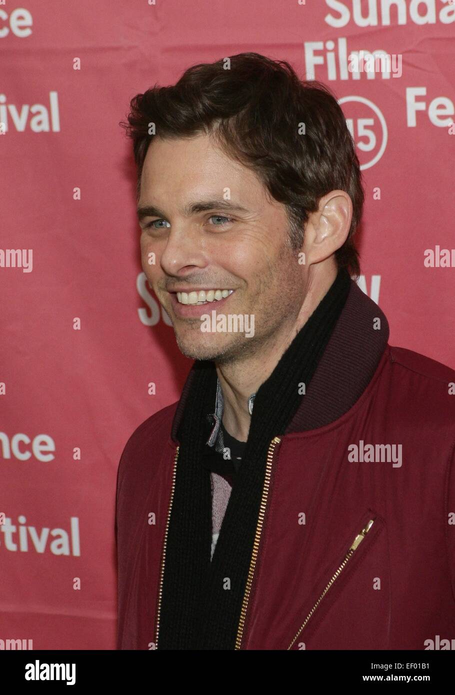 Park City, UT, USA. 23rd Jan, 2015. James Marsden at arrivals for THE D ...