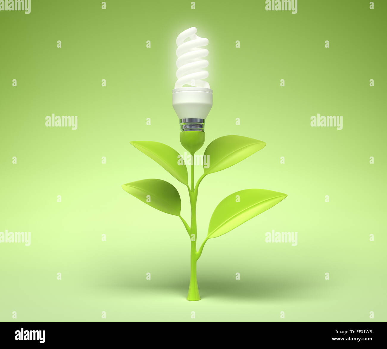 Symbol of the Green technology Stock Photo - Alamy