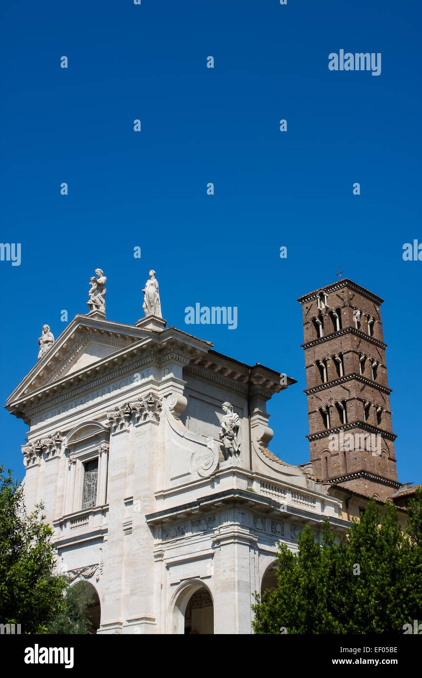 Santa Francesca Romana in Rome, Italy Stock Photo - Alamy