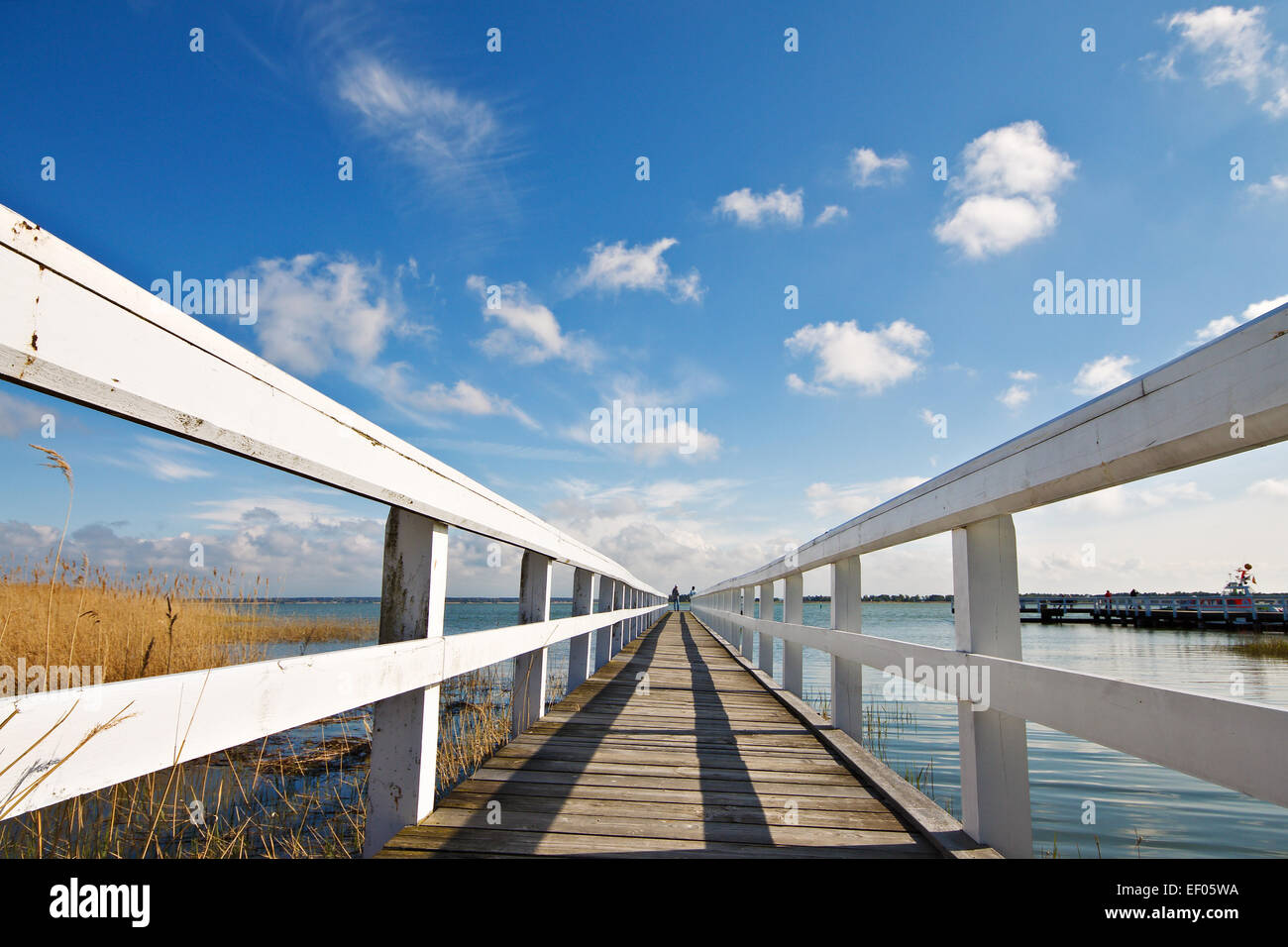 Blue pier hi-res stock photography and images - Alamy