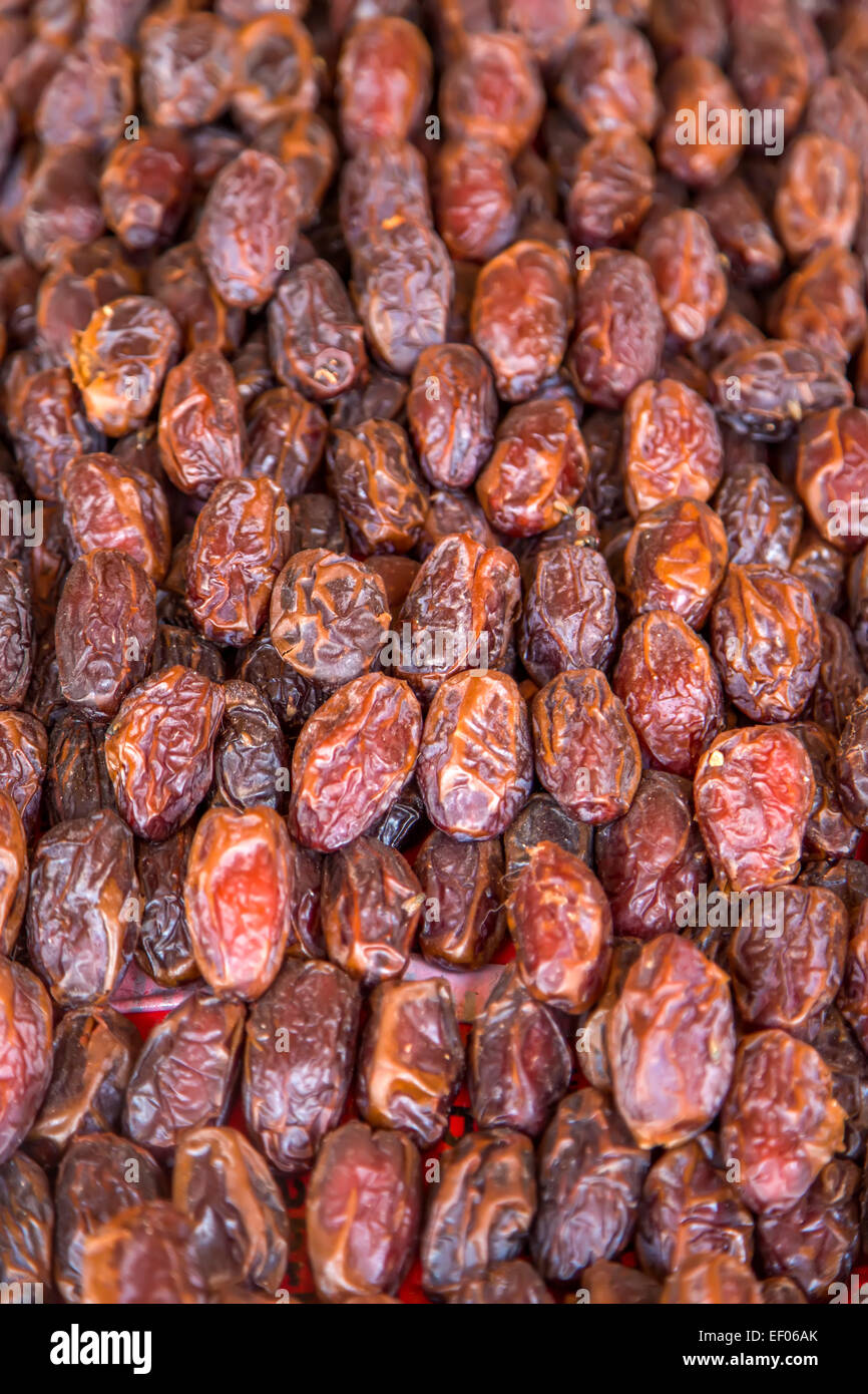 Dates on the market in Marrakesh, Morocco Stock Photo - Alamy