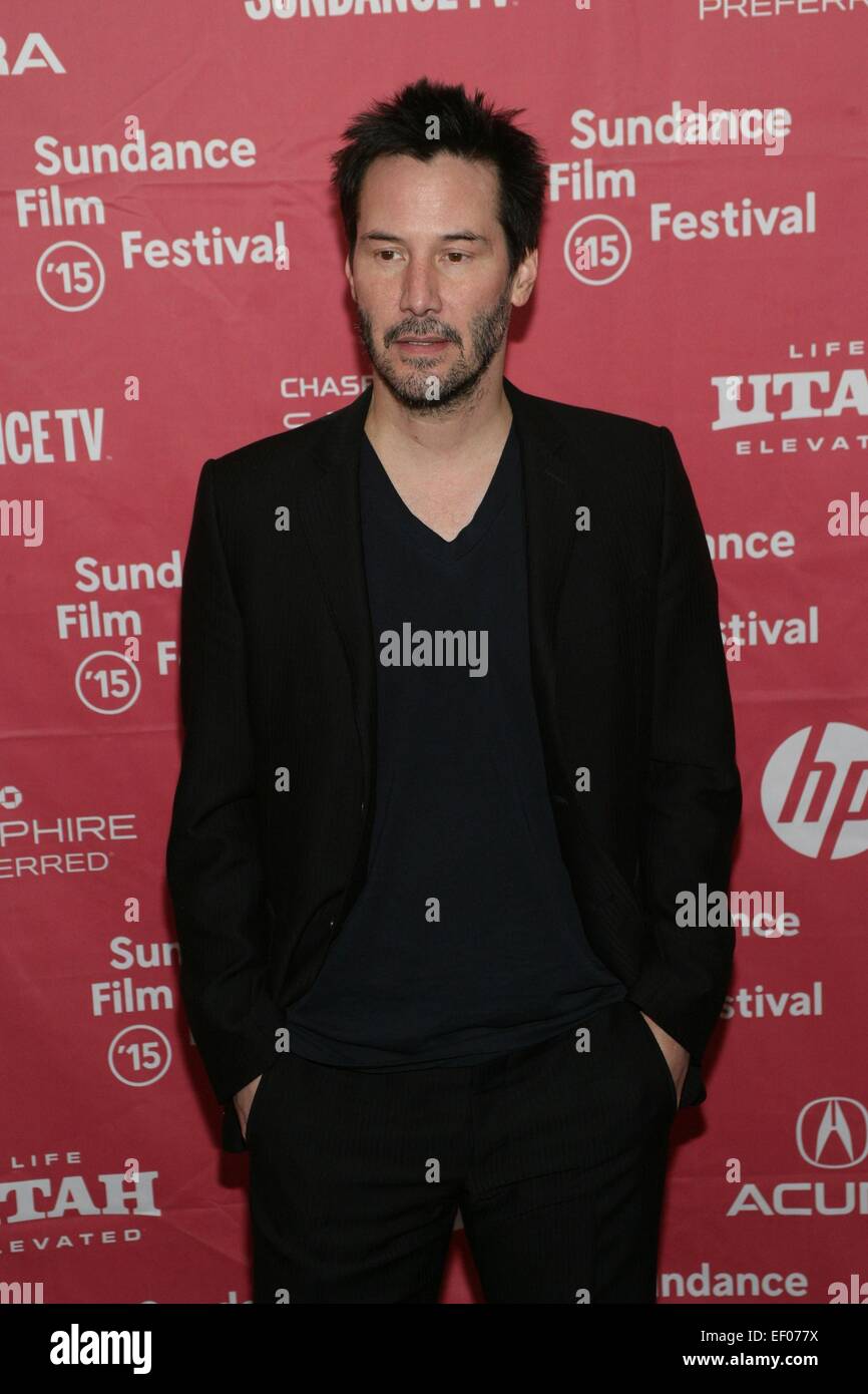 Park City, UT, USA. 23rd Jan, 2015. Keanu Reeves at arrivals for KNOCK ...