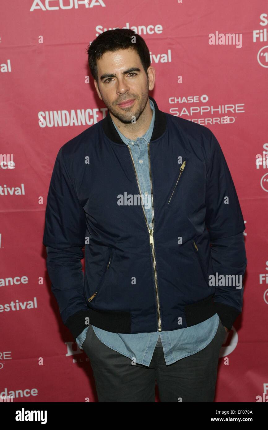 Park City, UT, USA. 23rd Jan, 2015. Eli Roth at arrivals for KNOCK ...