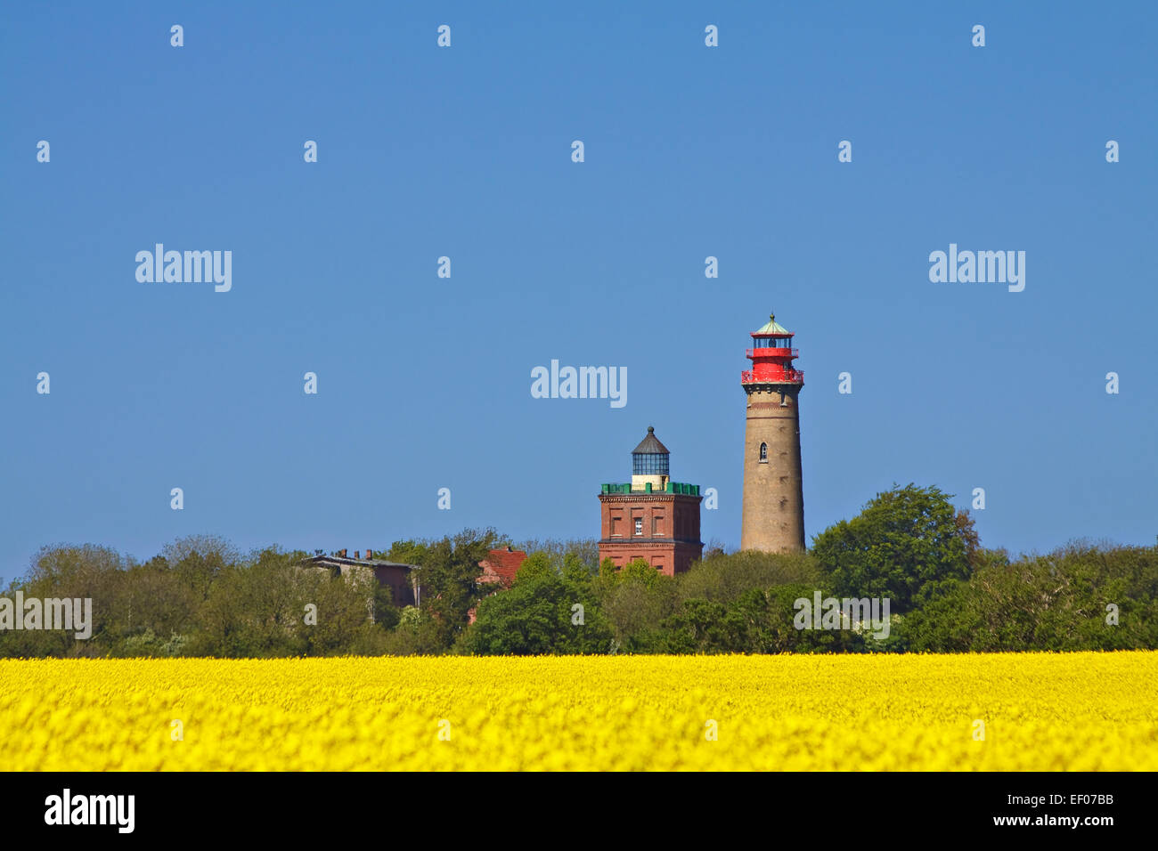 Lighthouses of Cape Arkona (Germany Stock Photo - Alamy