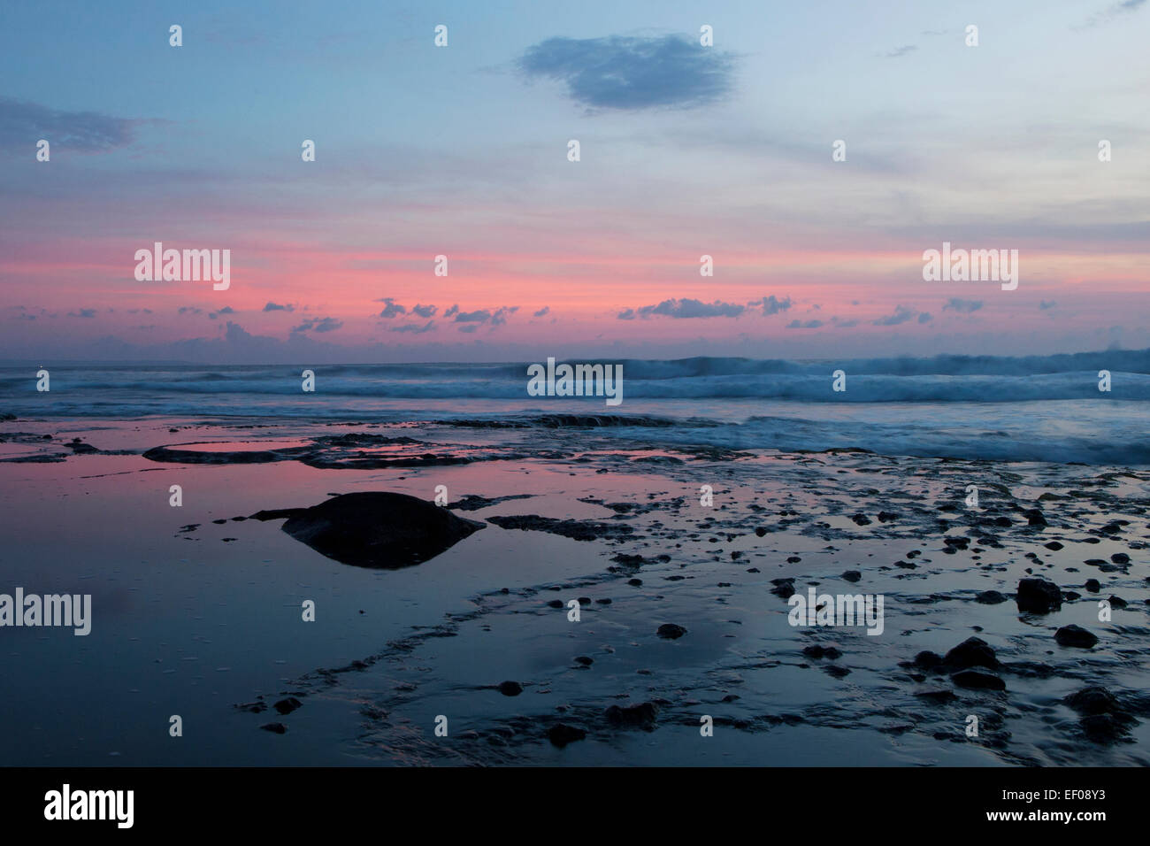 Waves on beach in bali hi-res stock photography and images - Alamy