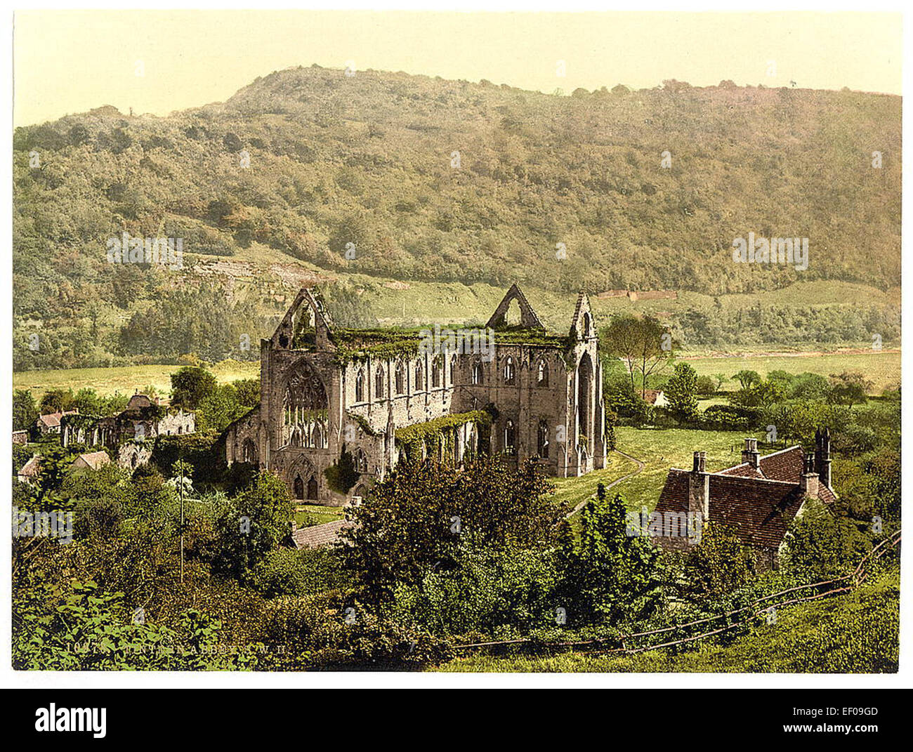 Tintern Abbey, located in Wales, is a significant historical site ...