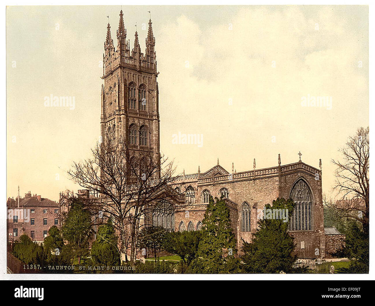 An image of St. Mary's Church in Taunton, England, showcasing its ...