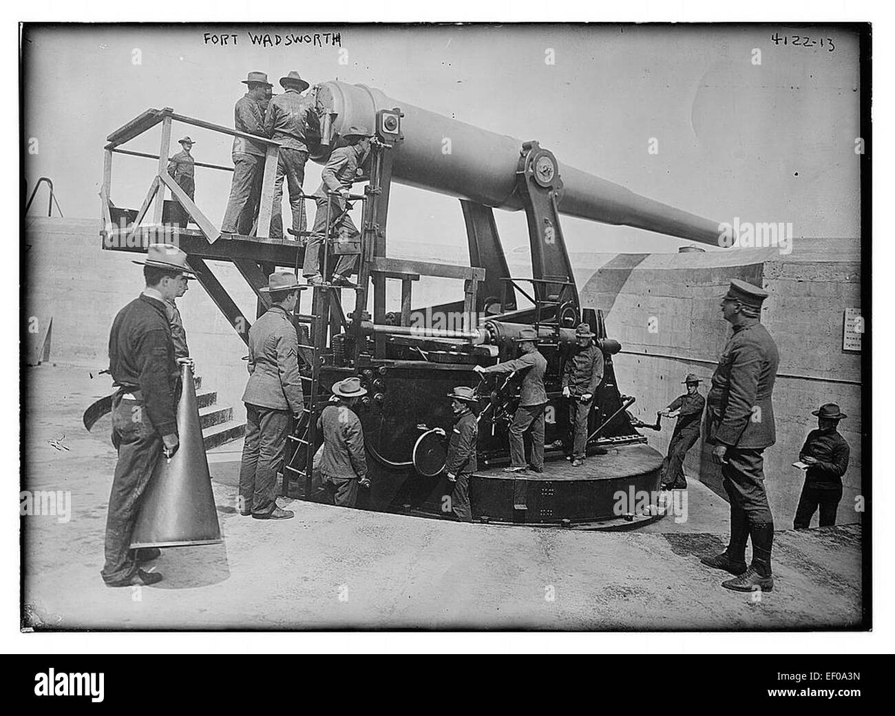 An image of Fort Wadsworth, a historical military site located on ...