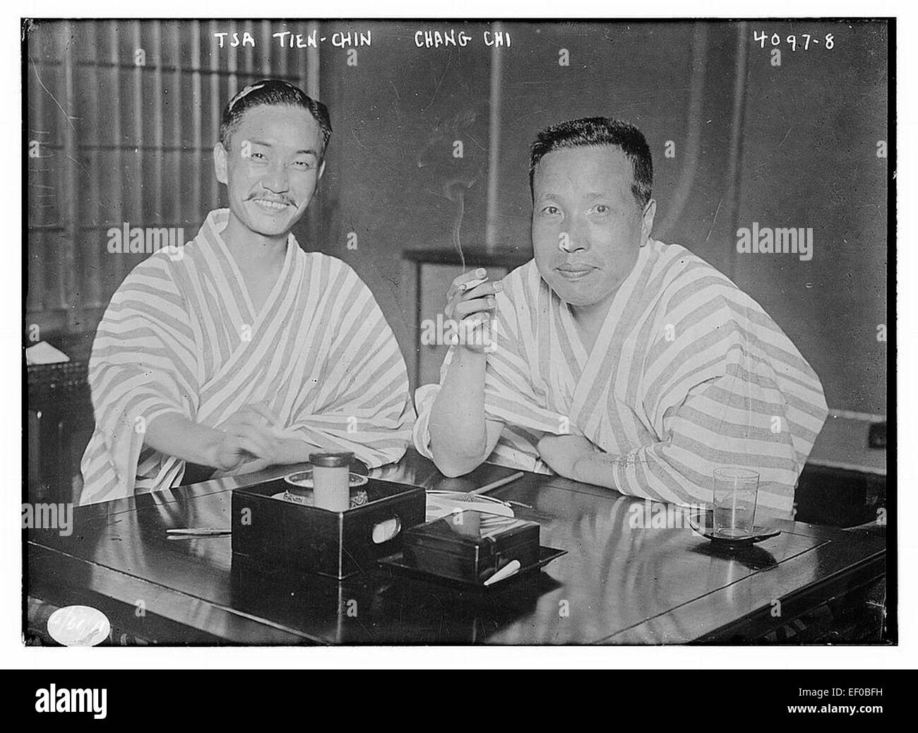 Tsa Tien-Chin and Chang Chi were likely figures in Chinese history or ...