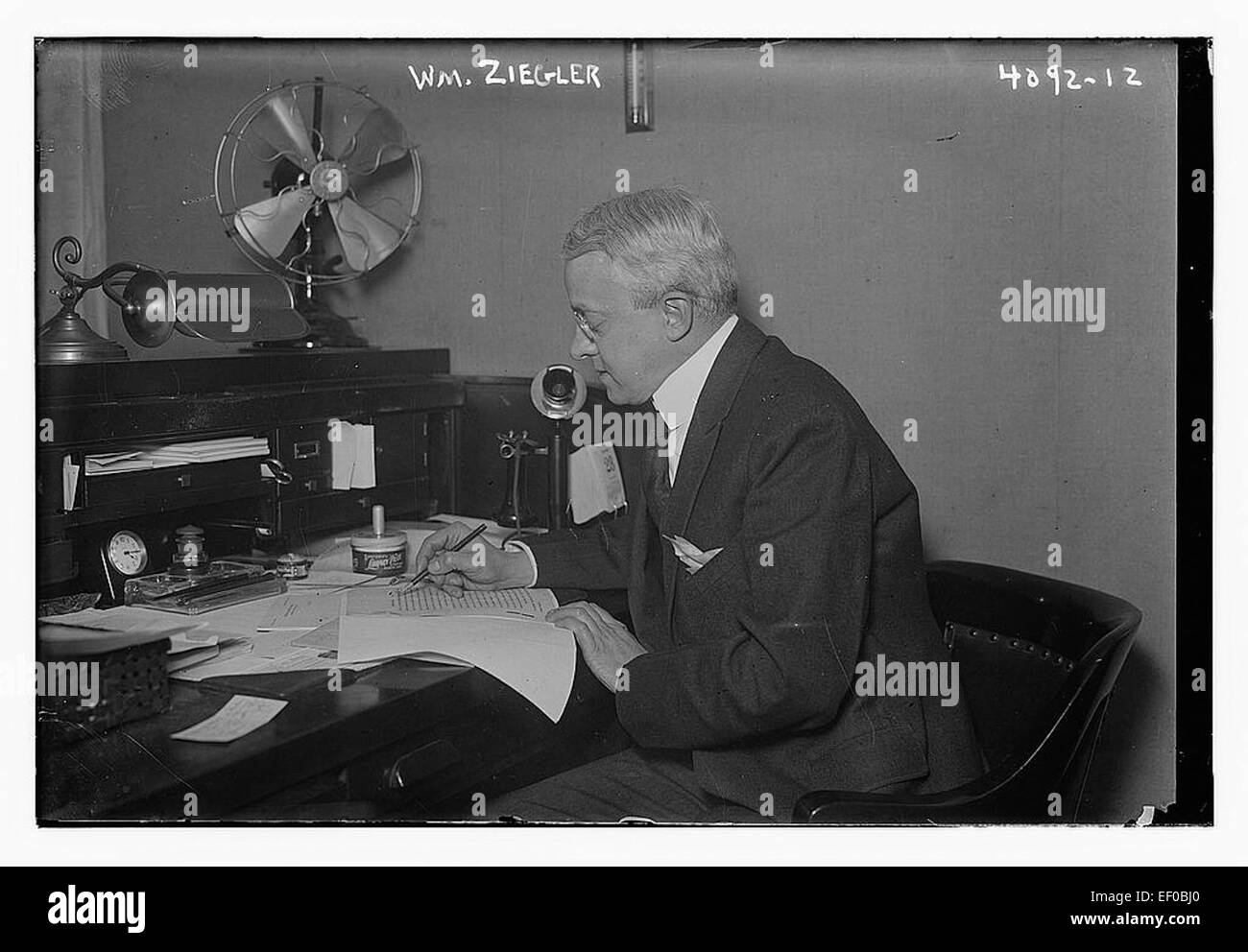 William Ziegler was a prominent individual, likely from the early 20th ...