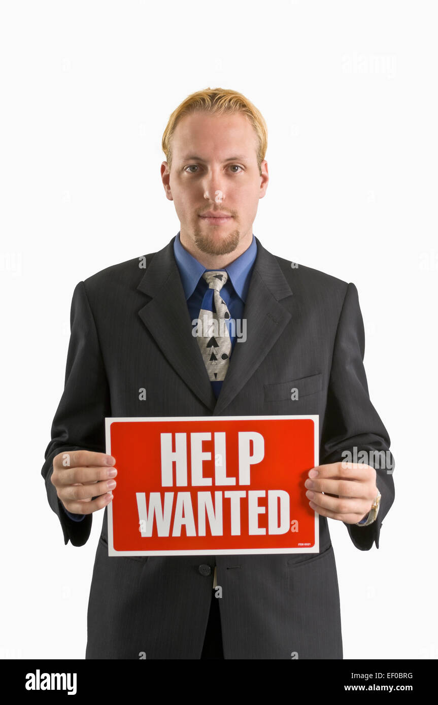 Male help wanted hi-res stock photography and images - Alamy