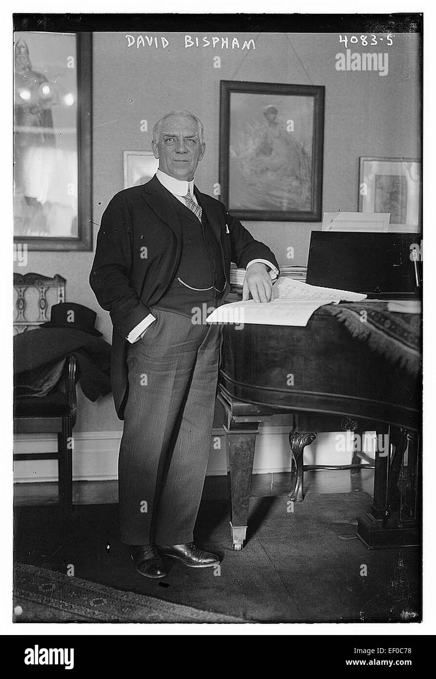 David Bispham was a renowned American opera singer, celebrated for his ...