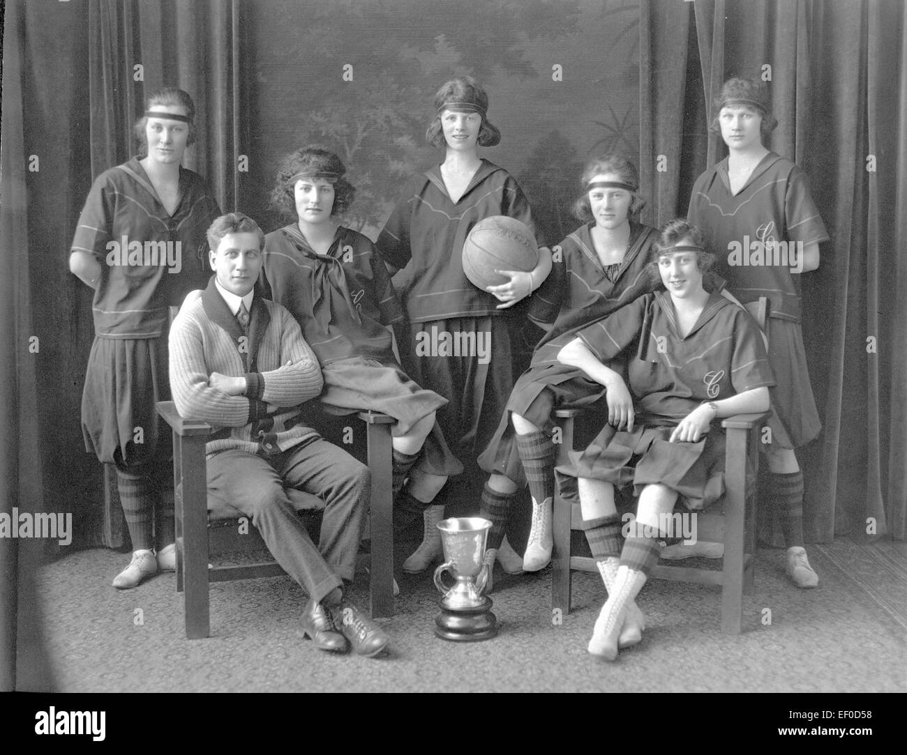 Edmonton Grads, First Dominion Champions (1922) 152 Stock Photo - Alamy