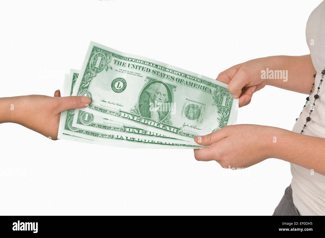 Hand holding 20 dollar bills hi-res stock photography and images - Alamy