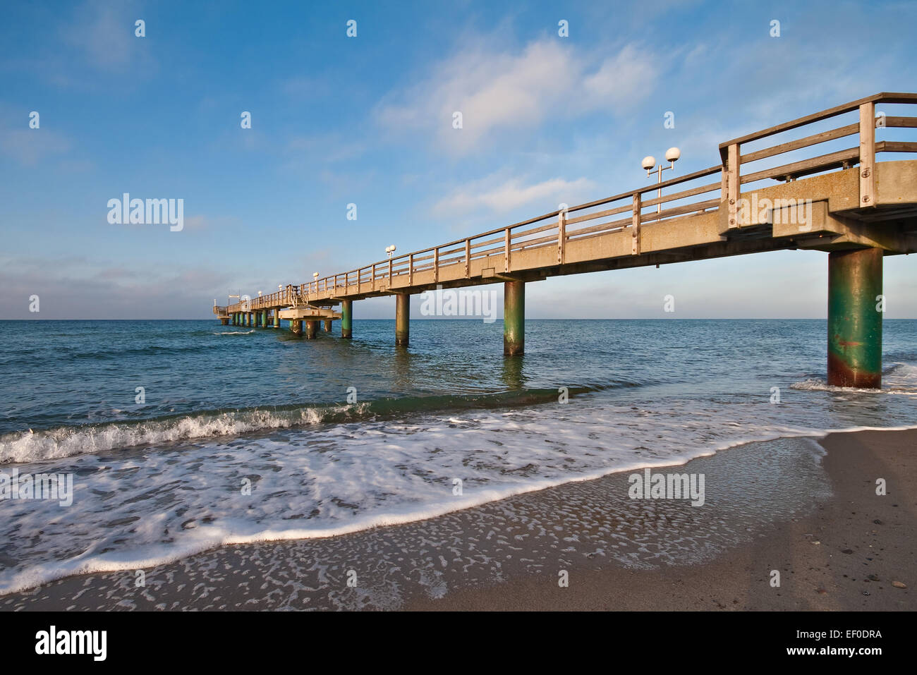 The pier in Rerik (Germany Stock Photo - Alamy