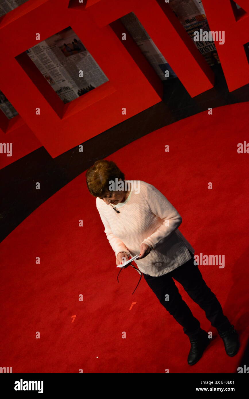 Gibraltar. 24th January 2015. The first session of Gibtalks, a new live ...