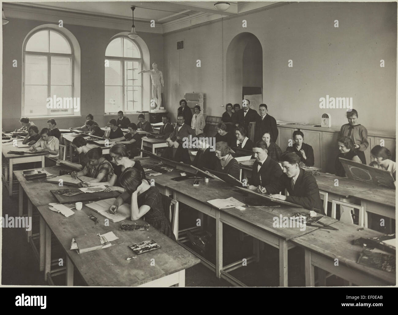 A drawing class provides students with the opportunity to learn ...