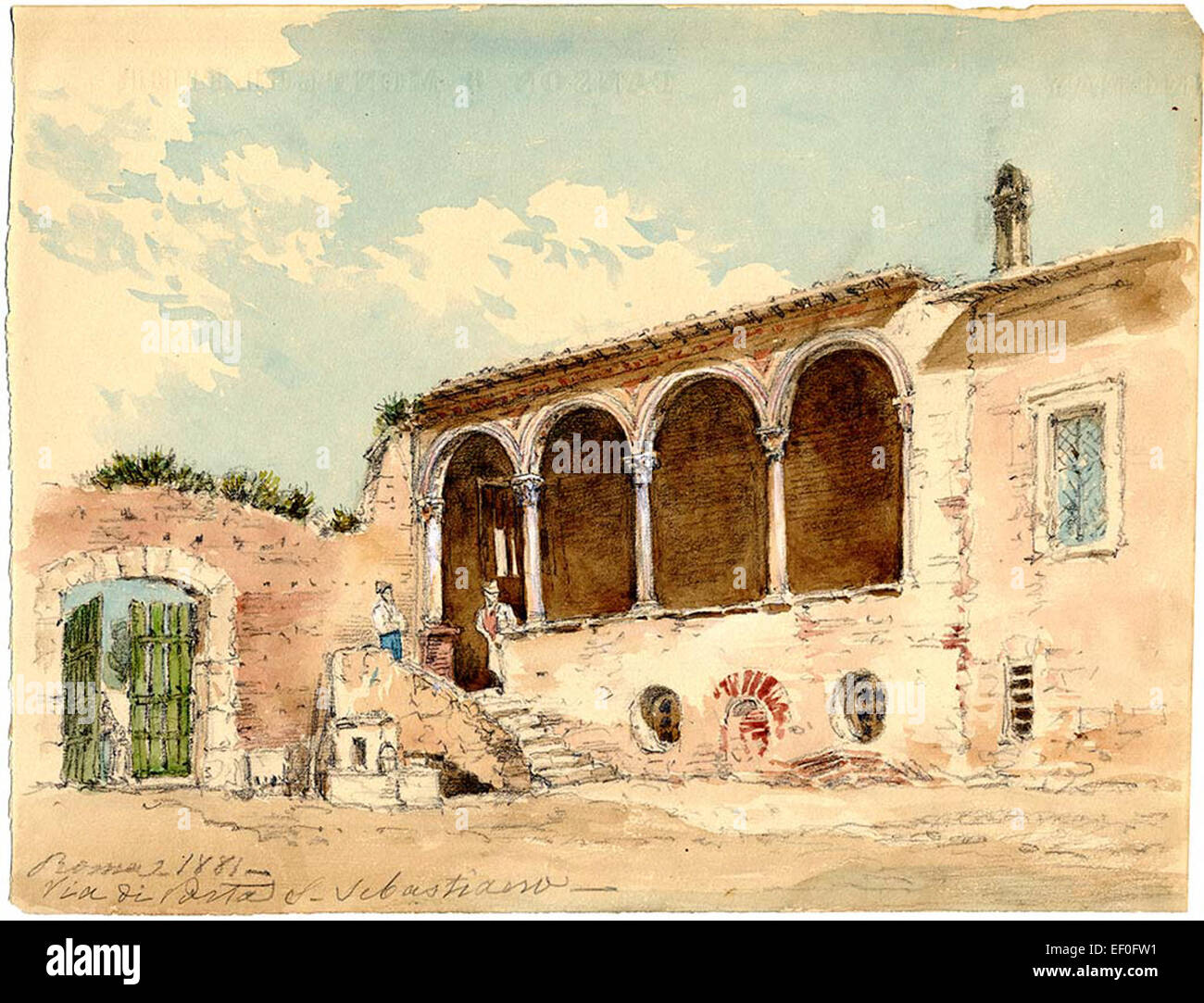 Porta san sebastiano hi-res stock photography and images - Alamy