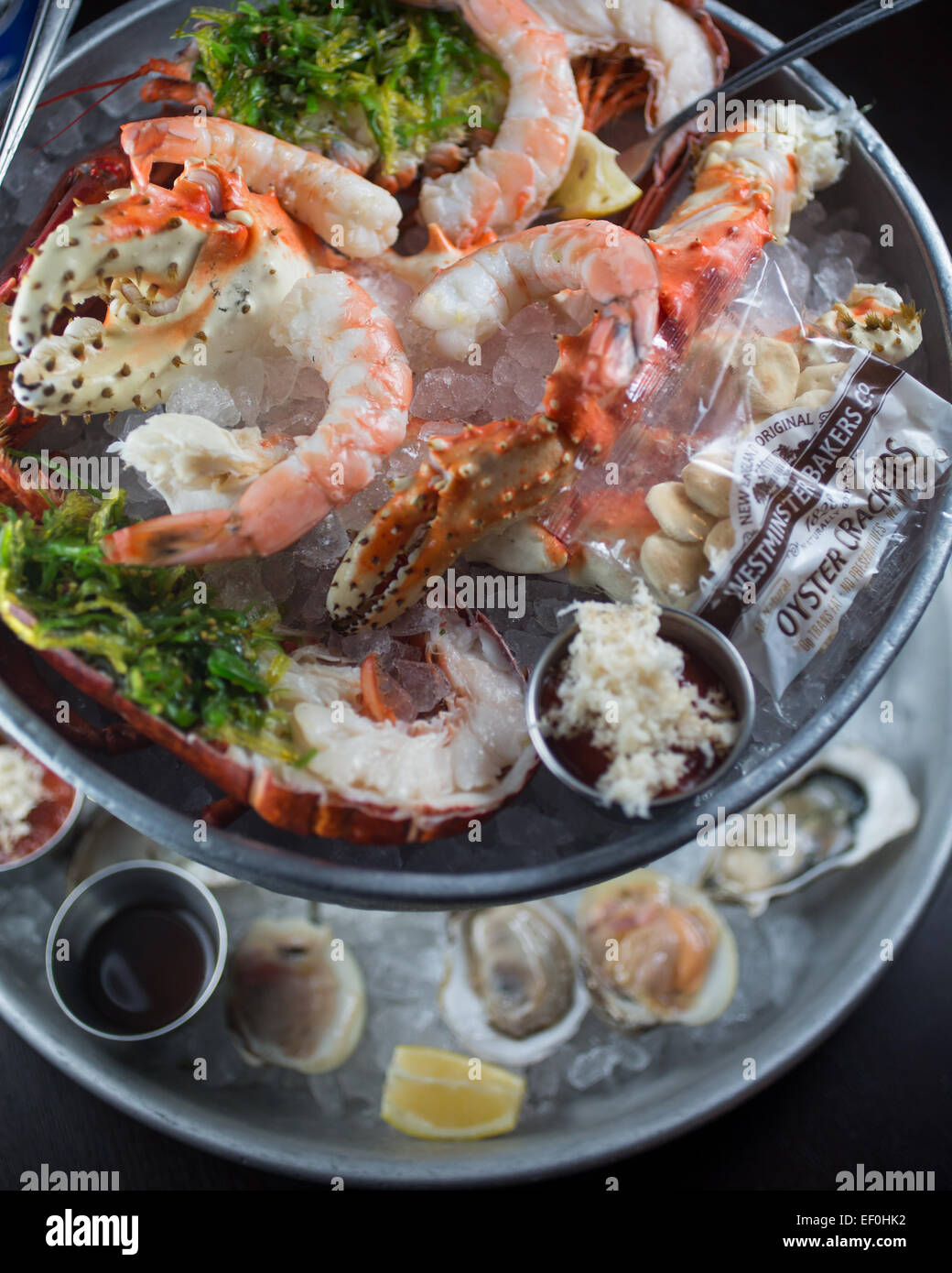 The Seafood Tower at Purdy's Farmer and the Fish in NorthSalem, New ...