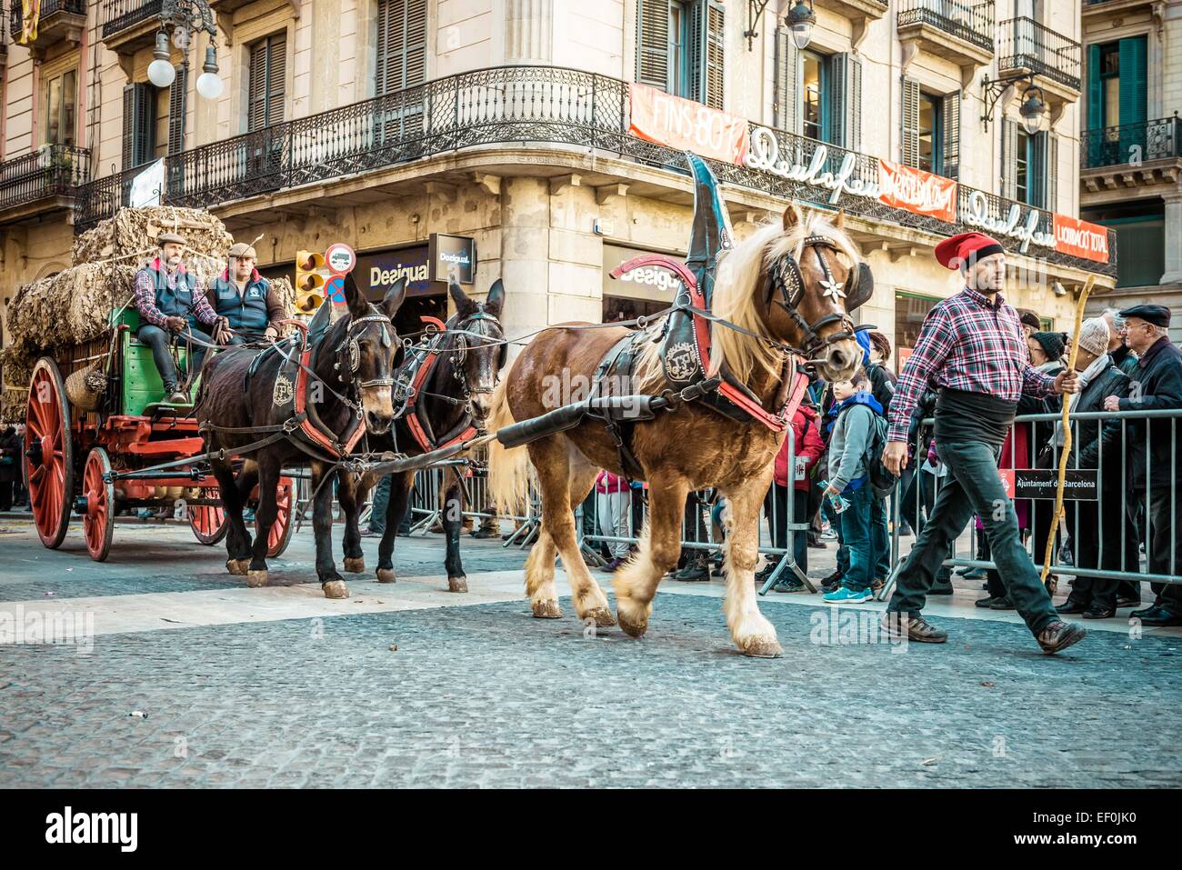 Traditional horse drawn chariots hi-res stock photography and images ...