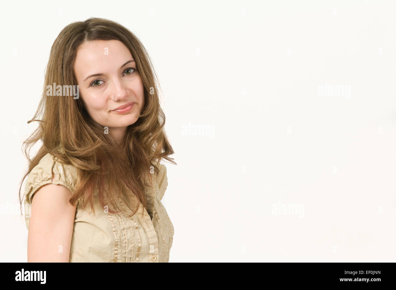 Pretty woman long blond hi-res stock photography and images - Alamy