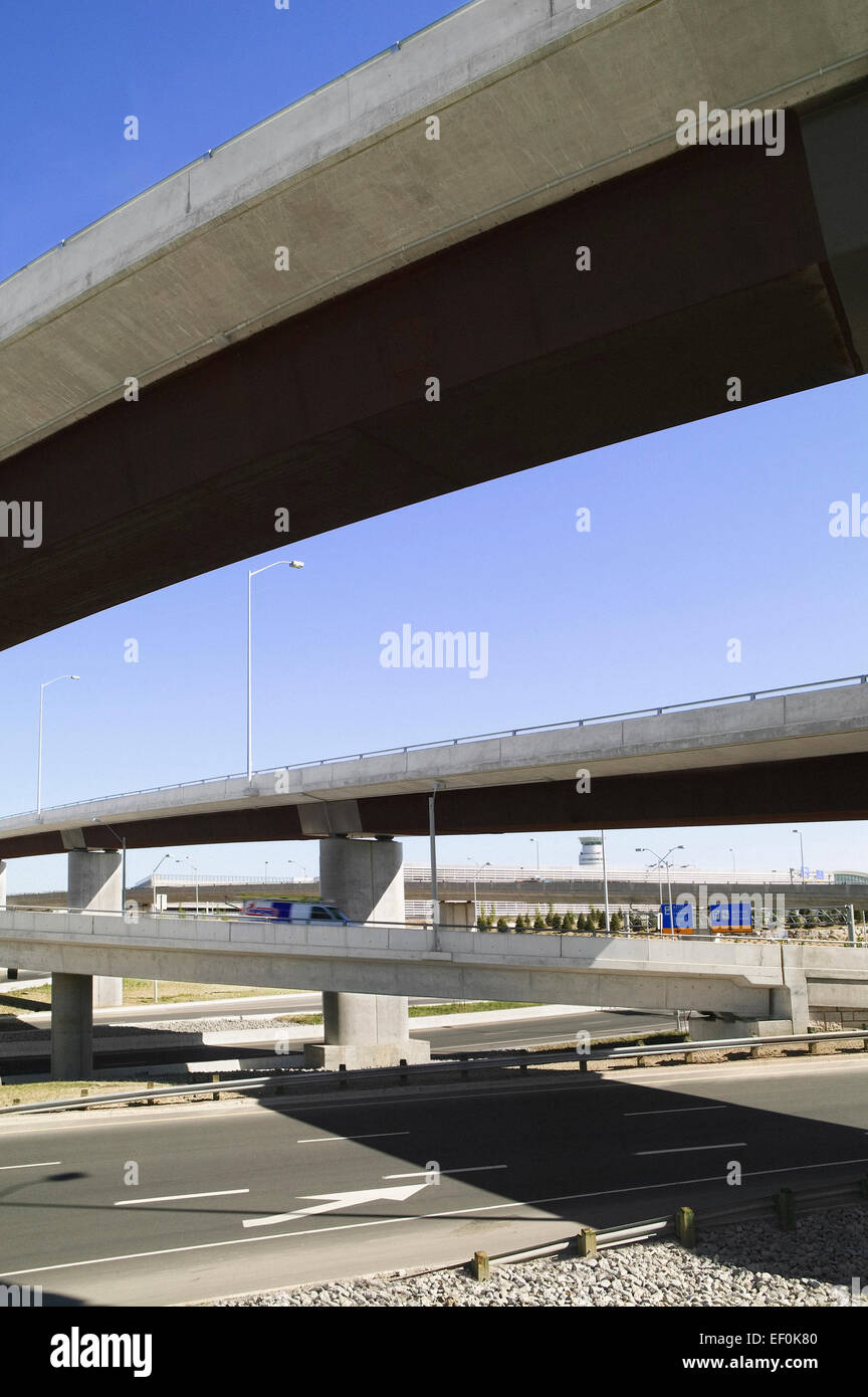 Freeway overpass, Toronto Ontario Stock Photo - Alamy